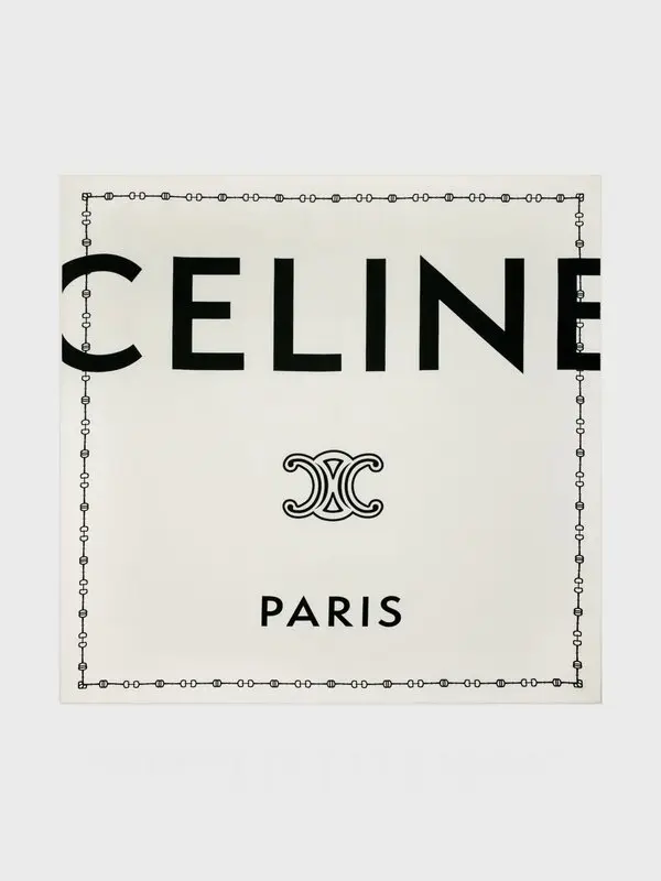 Celine Neck Scarf - White