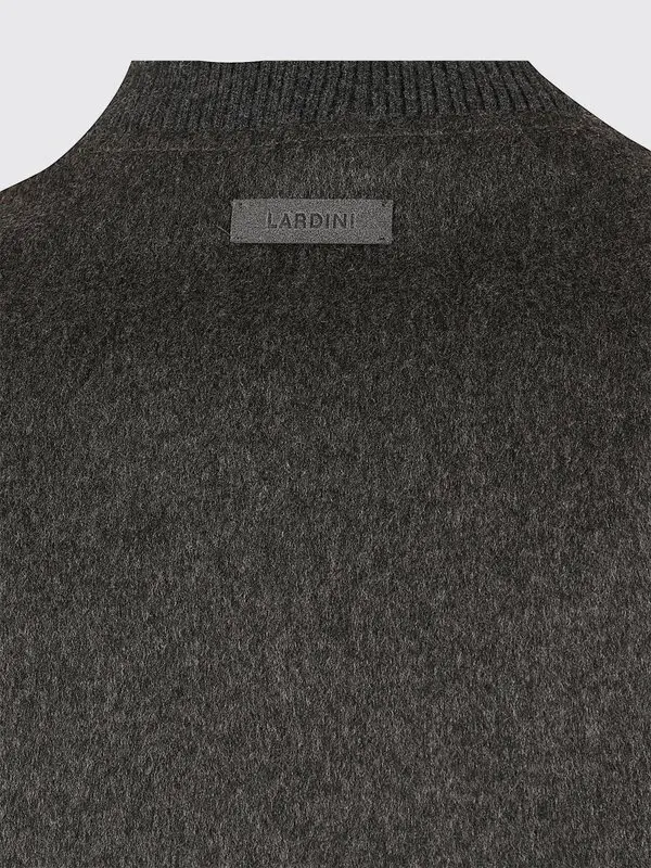 LARDINI Virgin Wool Bomber Jacket - Grey