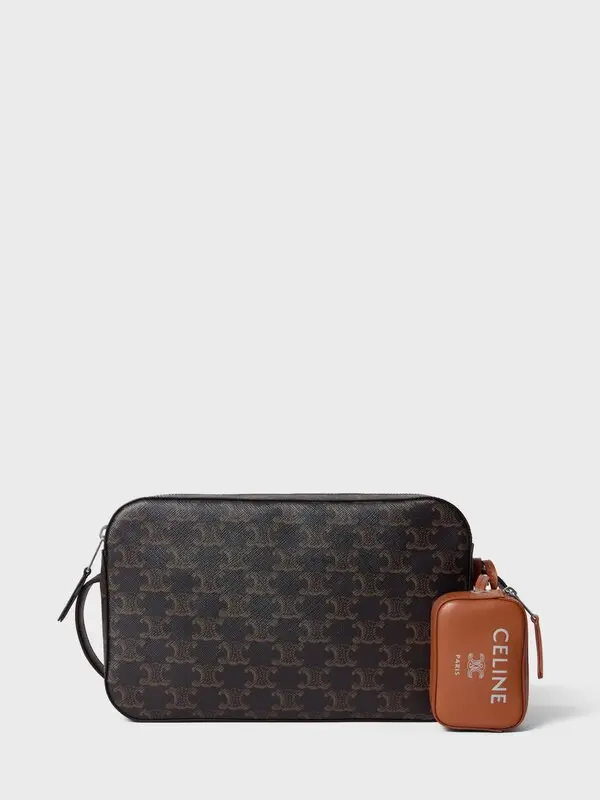 Celine Monogrammed Shoulder Bag