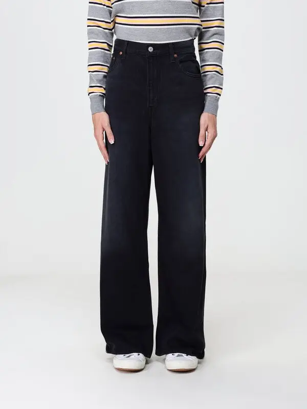 LEVI'S Ribcage High-rise Wide-leg Jeans - Blue
