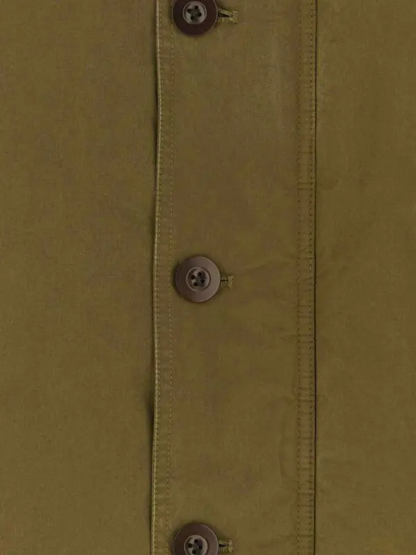 THE ROW Ghost Capsule Cotton Shirt Jacket