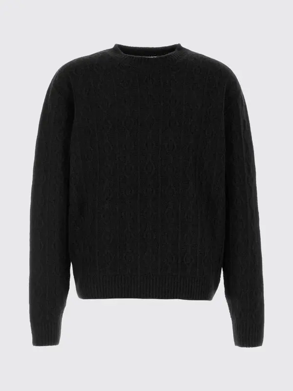 THE ROW Crewneck Pure Cashmere Jumper With Ribbed Trims