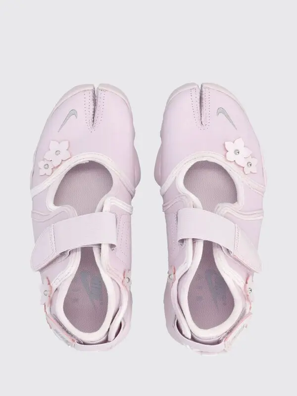 Nike Rift Tabi Toe Sneakers With Floral Embroidery - Lilac