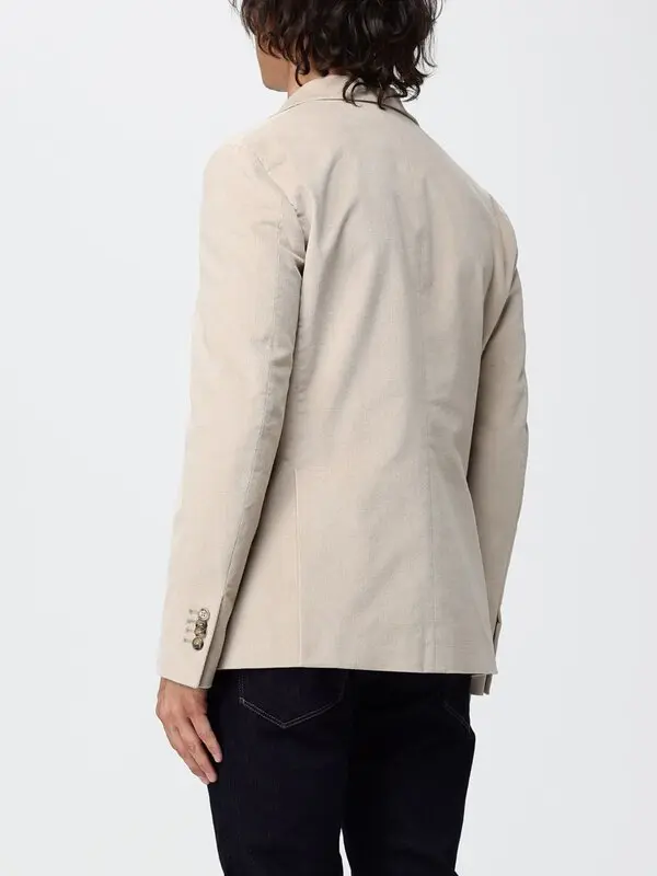 BROOKSFIELD Single-breasted Stretch-cotton Corduroy Blazer With Patch Pockets