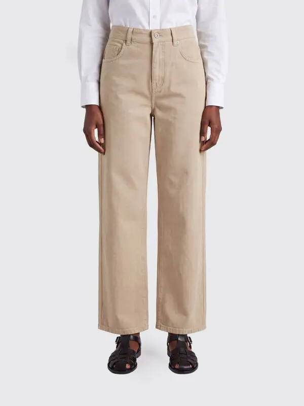 Brunello Cucinelli Cotton Pants - Beige