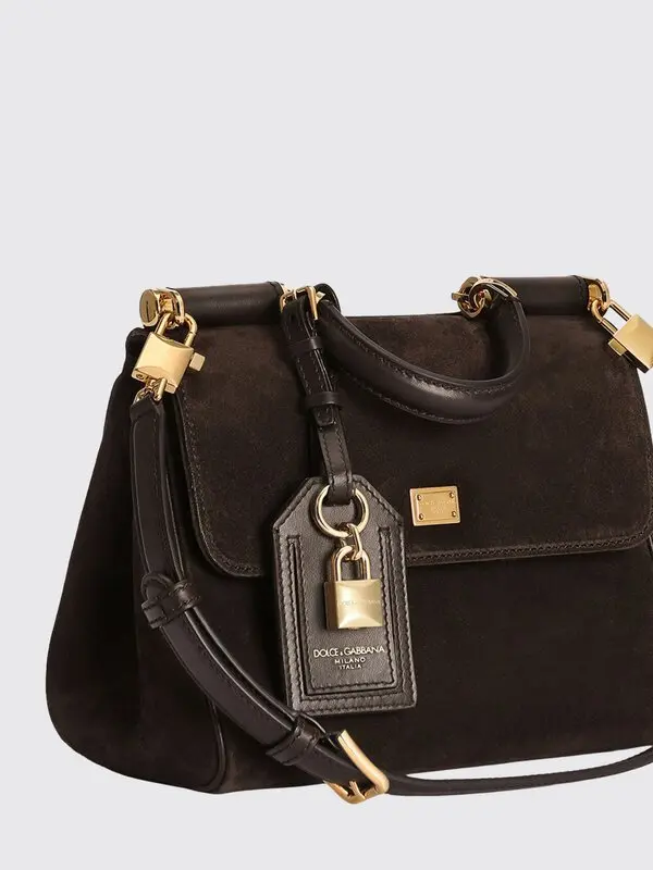 Dolce & Gabbana Suede Shoulder Bag