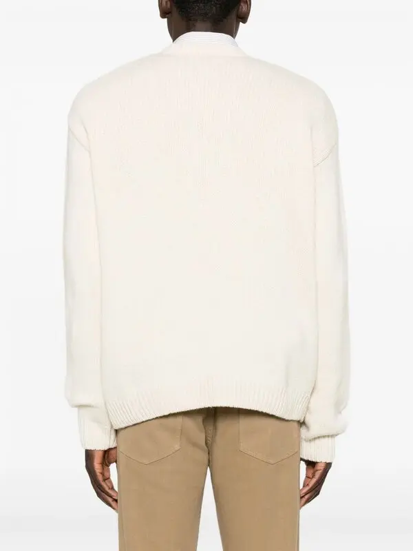 A.p.c. Ribbed Knit Crewneck Sweater