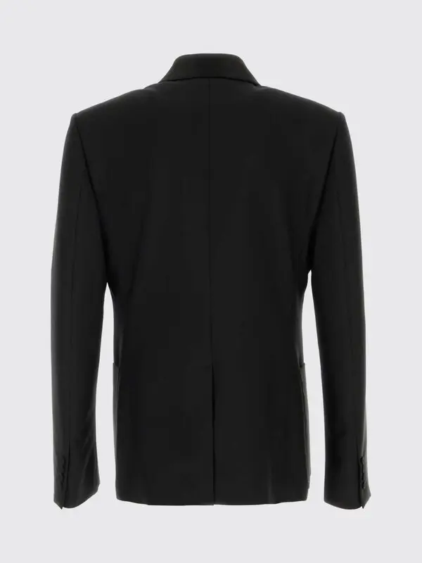 Alexander McQueen Wool Double-breasted Tuxedo Blazer With Satin Shawl Collar