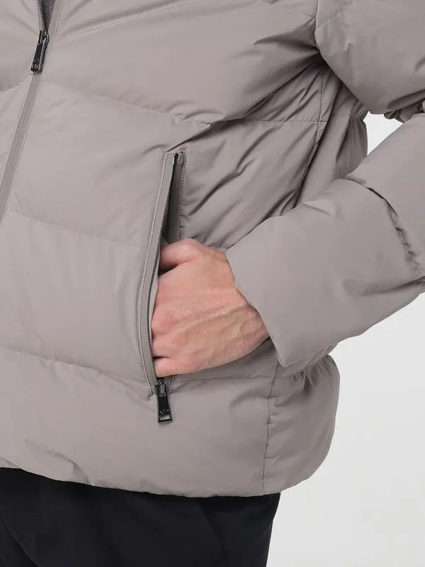 Paul & Shark Short Puffer Jacket - Dove Grey
