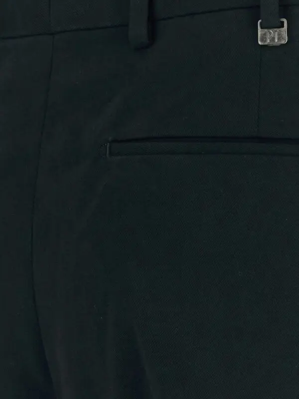 PT TORINO Tailored Trousers - Black