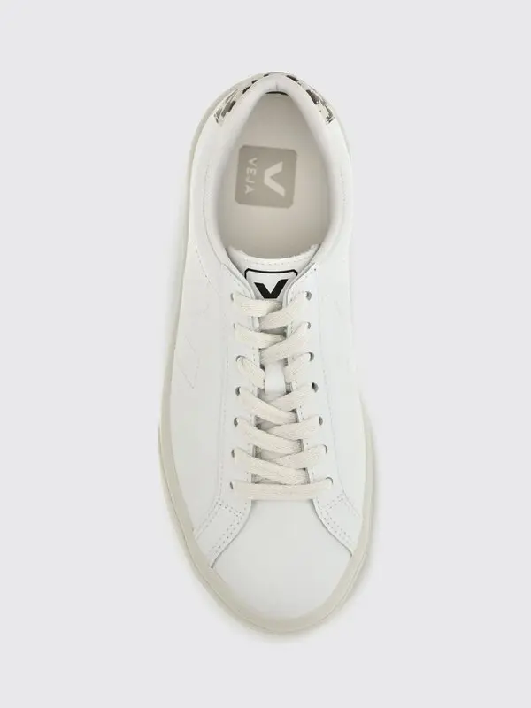 VEJA Esplar Low-top Leather Sneakers With Animal Print Detail