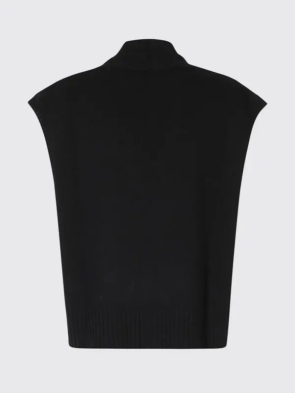 ROBERTO COLLINA V-neck Ribbed Waistcoat