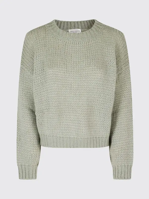 ROBERTO COLLINA Crewneck Jumper - Sage