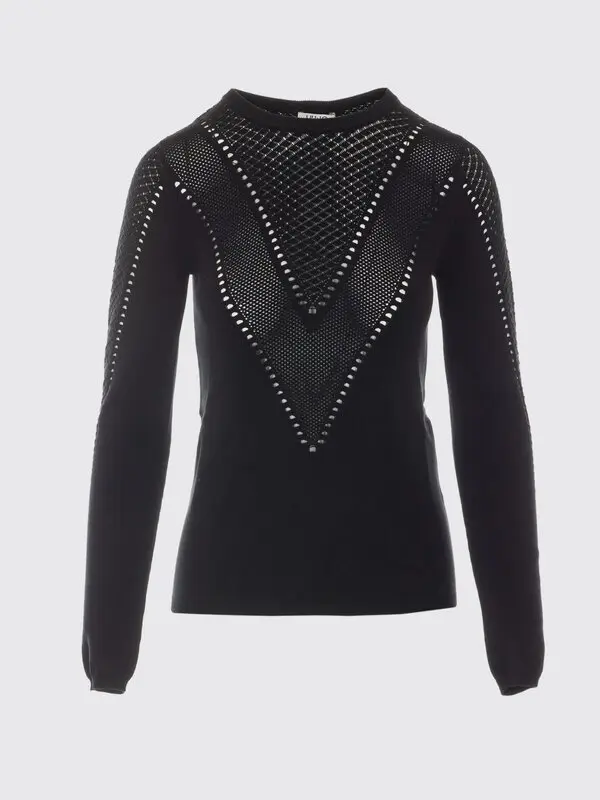 Liu Jo V-neck Cut-out Sweater