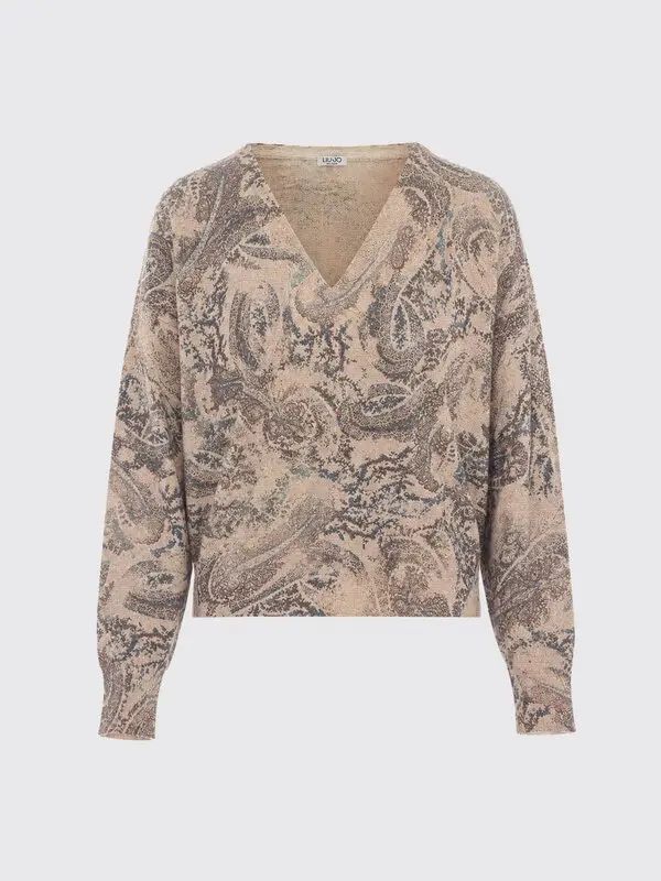 Liu Jo Paisley V-neck Sweater