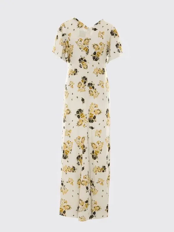 Isabel Marant Étoile Falja Floral Print Silk Long Dress