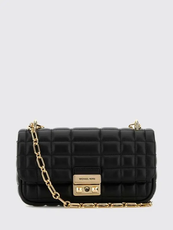 Michael Kors Quilted Chain Crossbody Bag - Black