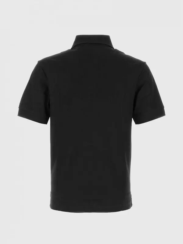 Burberry Polo Shirt In Cotton Piqué With Embroidered Ekd Logo