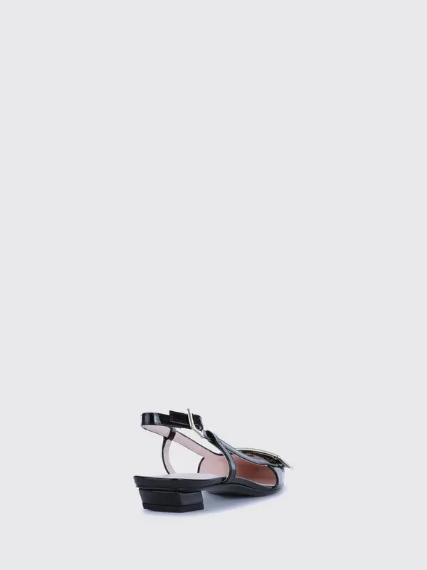 ROGER VIVIER Slingback Ballerina Flats With Buckle Detail