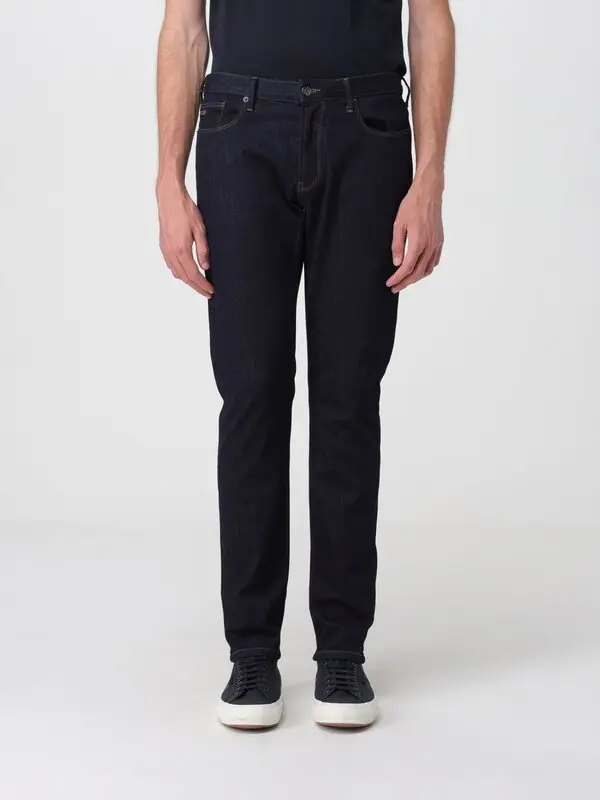 Emporio Armani Dark Wash Jeans - Blue 1