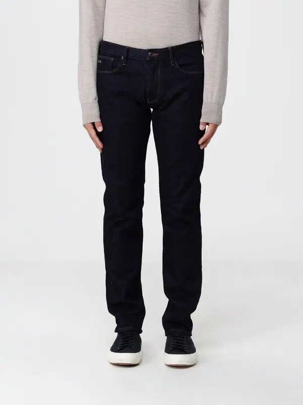 Emporio Armani Slim Fit Stretch Denim Jeans - Blue