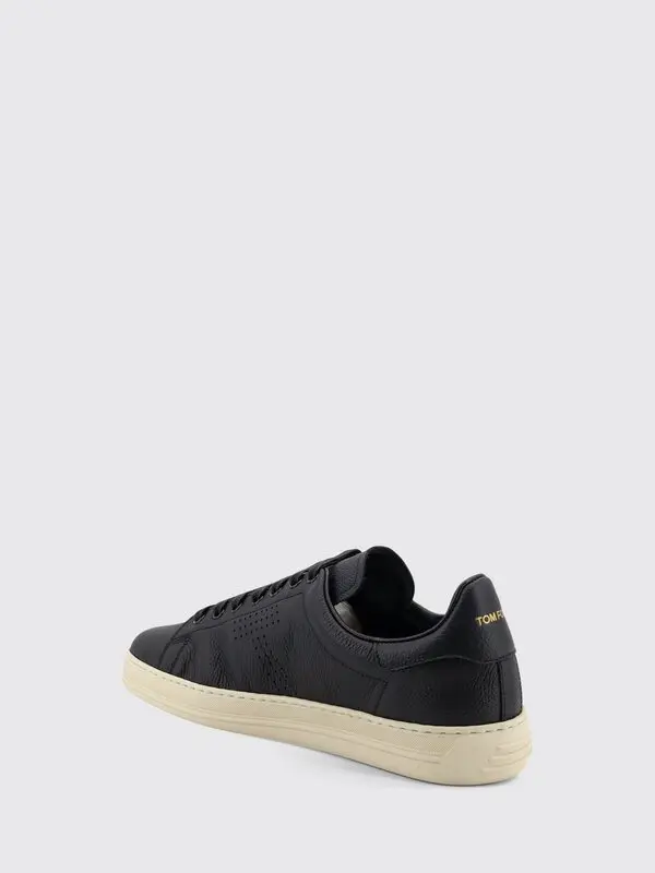 TOM FORD Grained Leather Sneakers