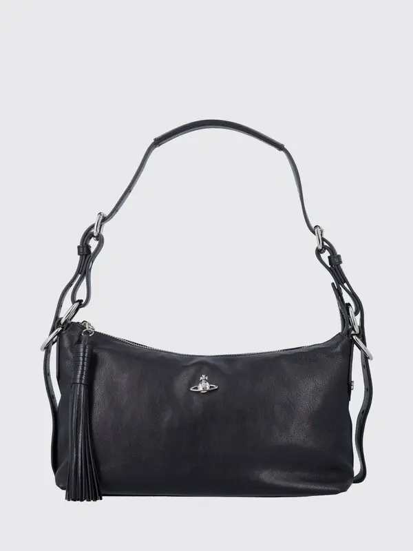 VIVIENNE WESTWOOD Emma Shoulder Bag - Black
