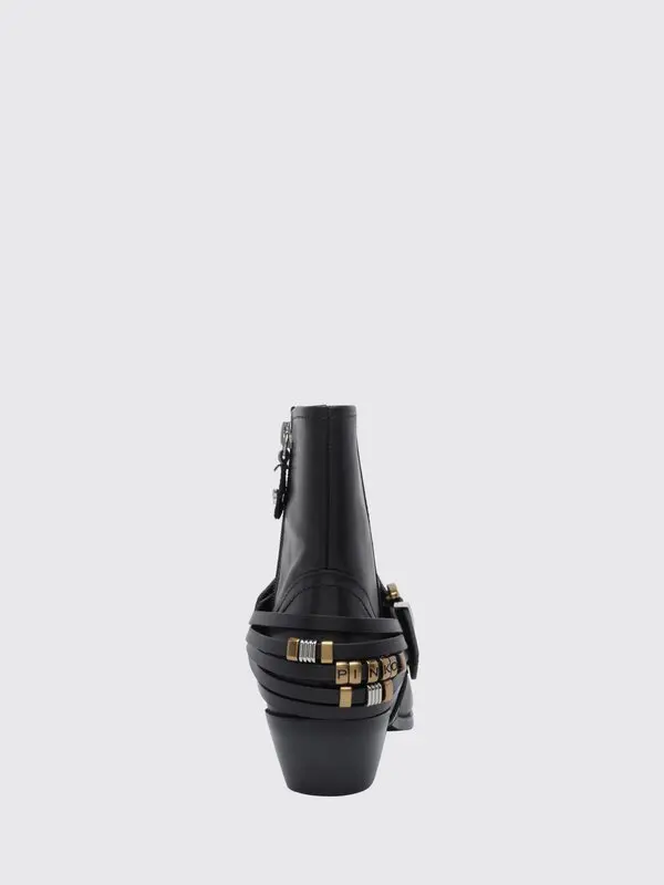 Pinko Buckled Ankle Boots