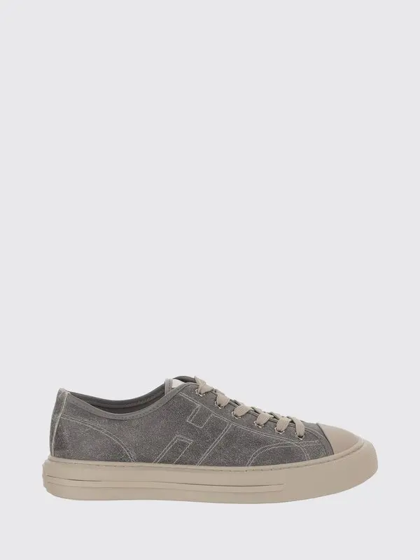 Hogan Rebel Suede Sneakers With Embroidered H Logo