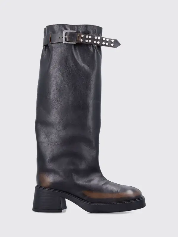 MIISTA Flat Shoes - Burnt