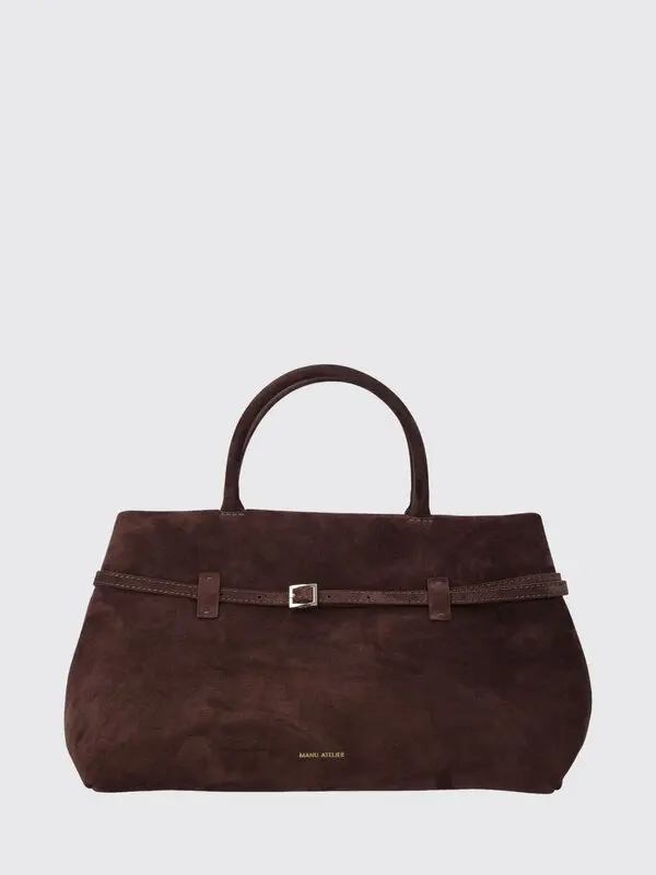 Manu Atelier Suede Handbag