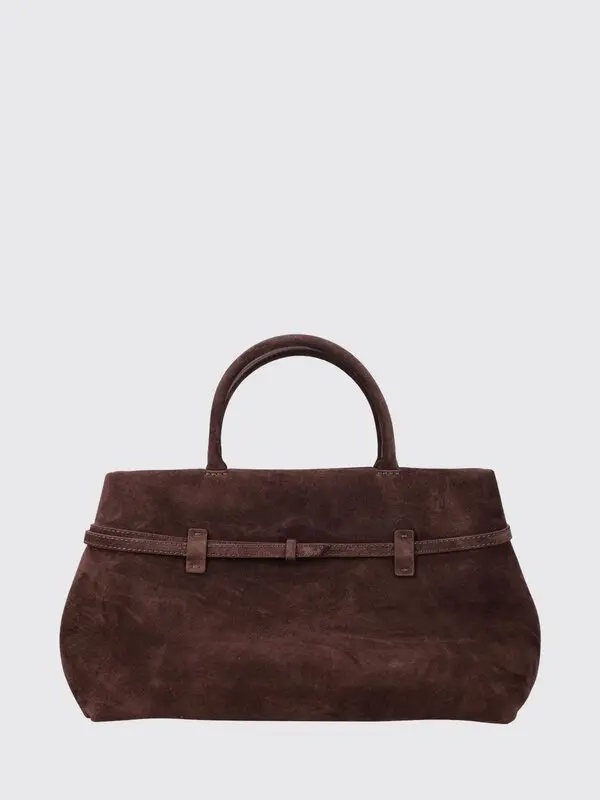 Manu Atelier Suede Handbag