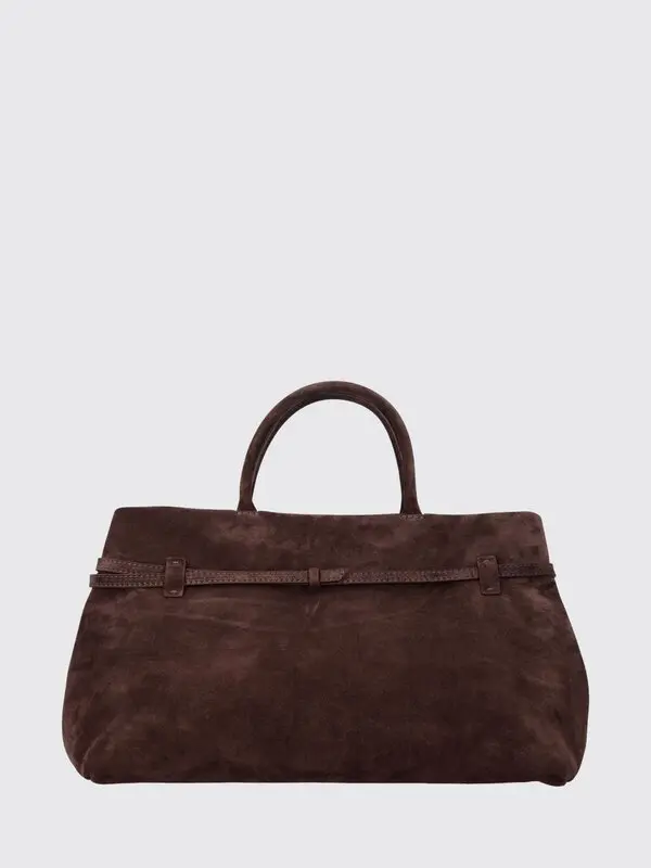 Manu Atelier Suede Handbag