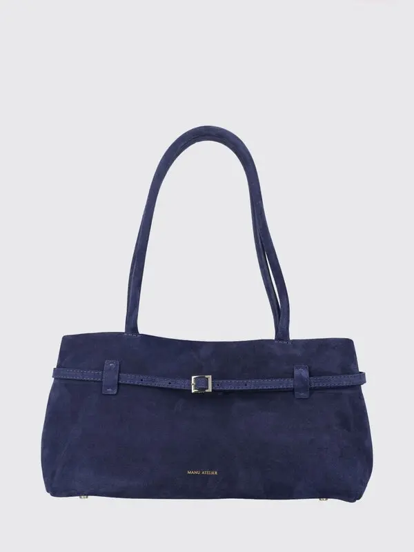 Manu Atelier Handbag - Navy