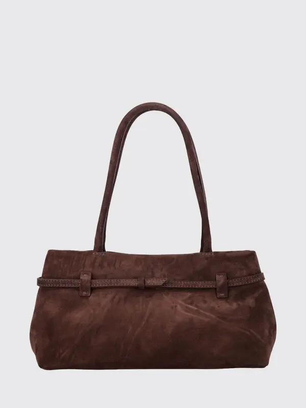 Manu Atelier Suede Handbag
