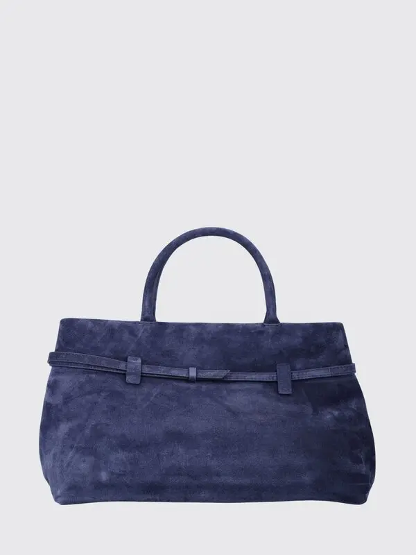 Manu Atelier Suede Handbag