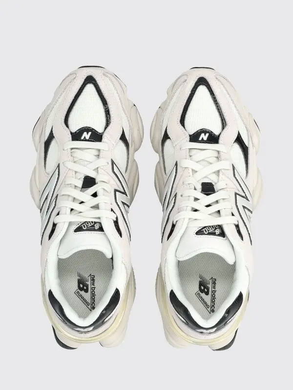 NEW BALANCE 9060 Suede And Mesh Trainers - White