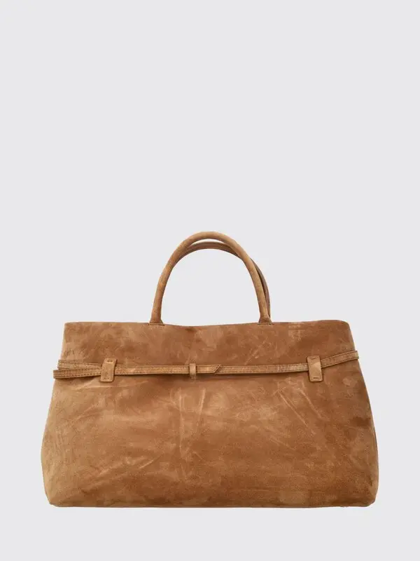 Manu Atelier Suede Handbag