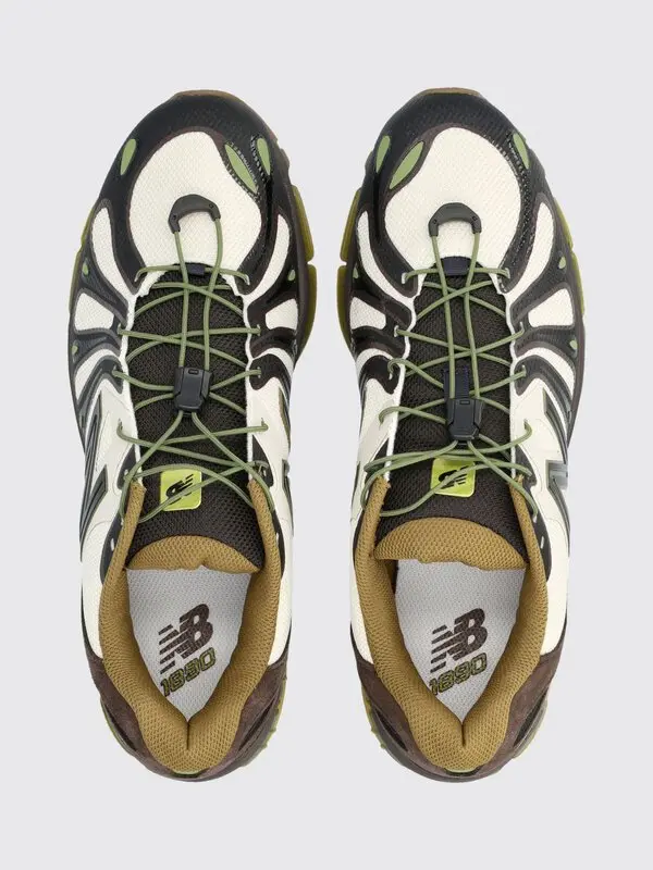 NEW BALANCE Abzorb 1890 Mesh, Leather, And Suede Trainers