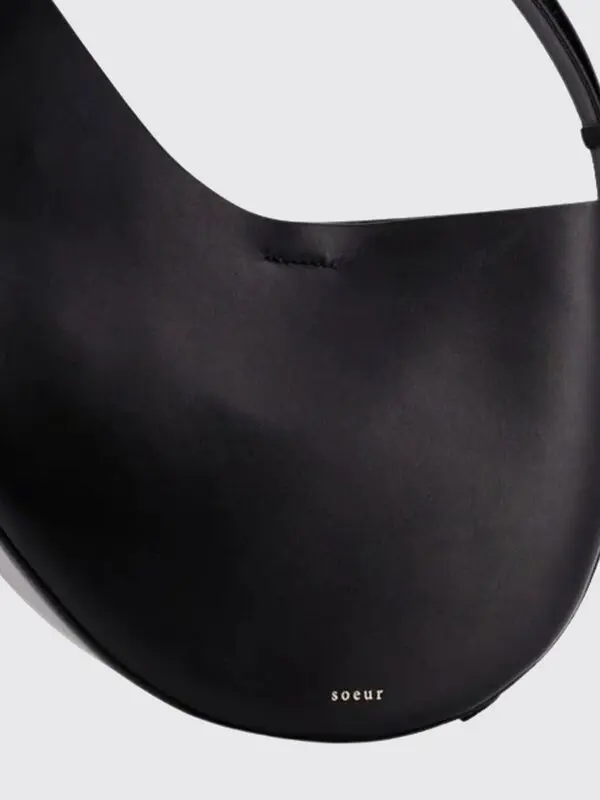 Soeur Winona Hobo Bag In Smooth Lambskin