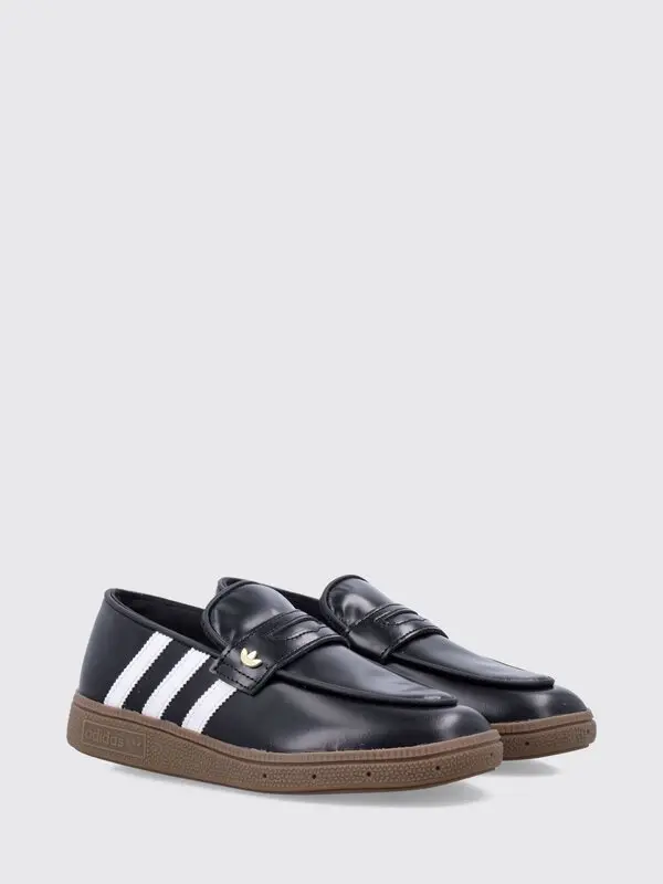 ADIDAS ORIGINALS Handball Spezial Leather Loafers With 3-stripes Logo