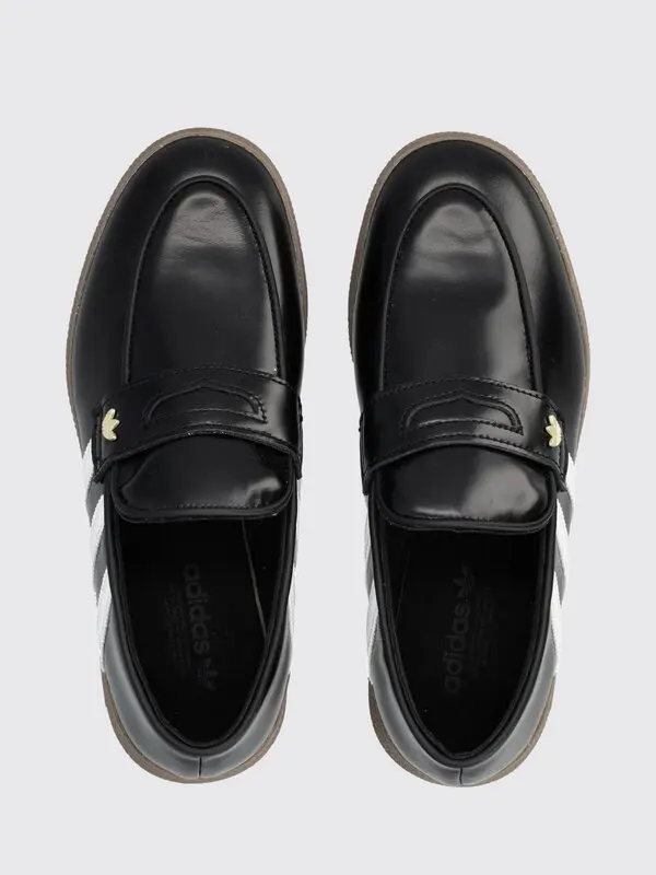 ADIDAS ORIGINALS Handball Spezial Leather Loafers With 3-stripes Logo