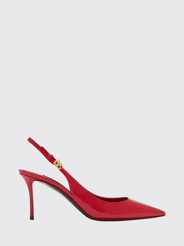 Dolce & Gabbana Patent Pumps - Red