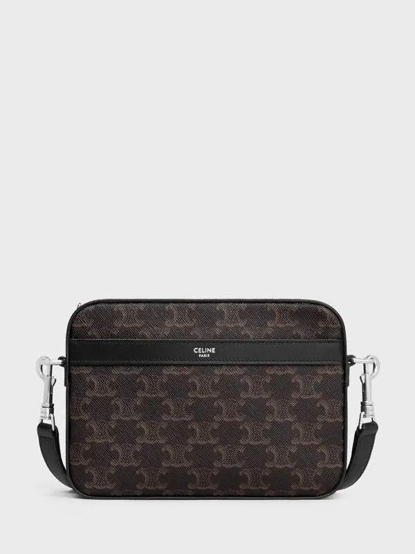 Celine Monogrammed Shoulder Bag