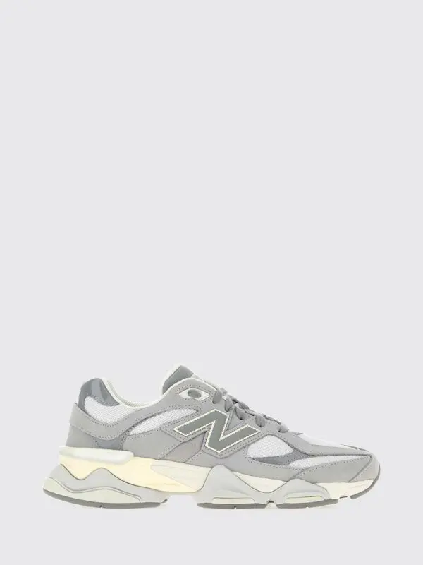 NEW BALANCE 9060 Suede And Mesh Trainers - Grey