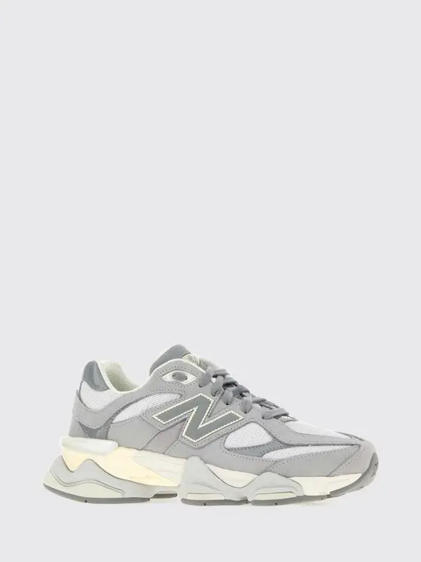 NEW BALANCE 9060 Suede And Mesh Trainers - Grey