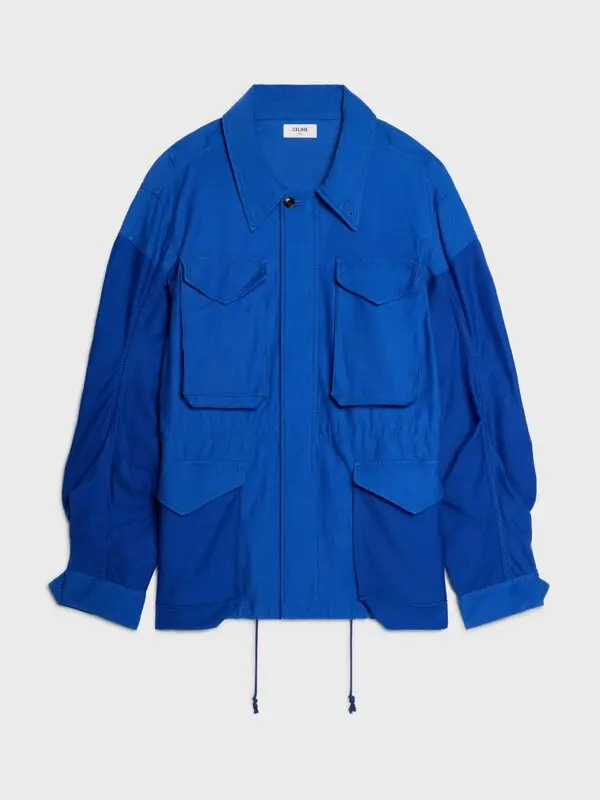 Celine Utility Jacket - Blue