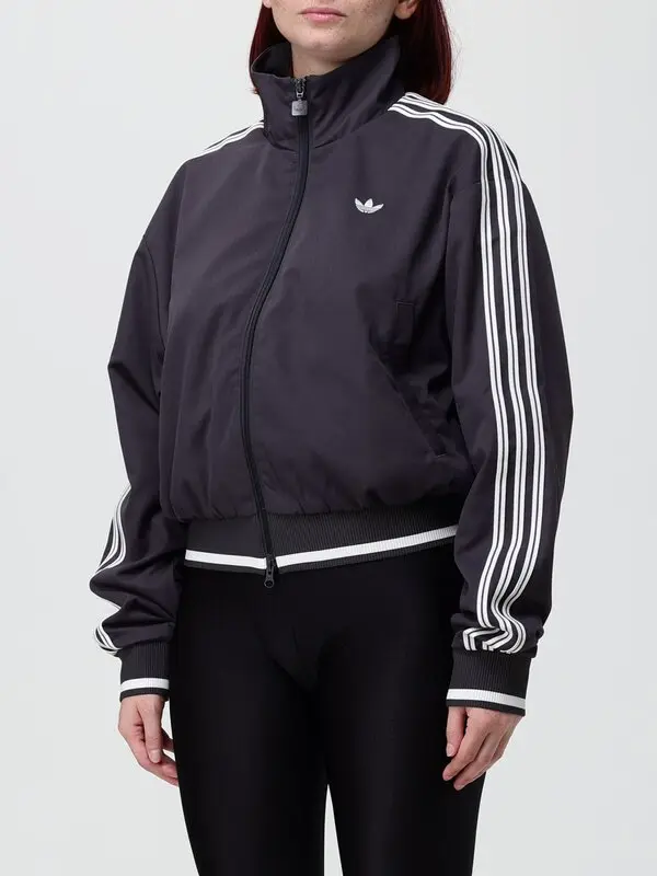 ADIDAS ORIGINALS Recycled Polyester Zip Track Top With High Neck