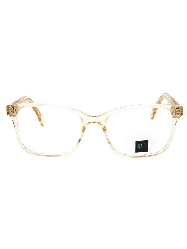Gap Rectangular Acetate Eyeglasses - Champagne
