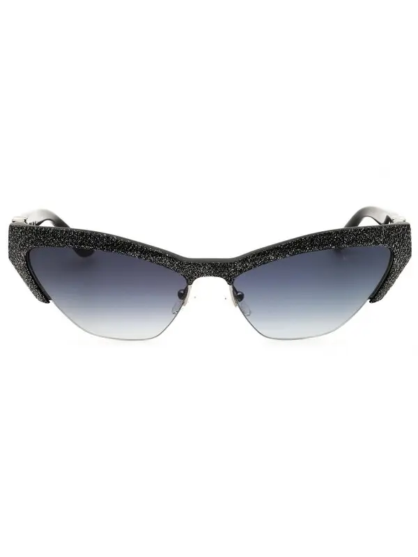 MARCIANO Cat Eye Sunglasses - Ivory / Gradient Brown